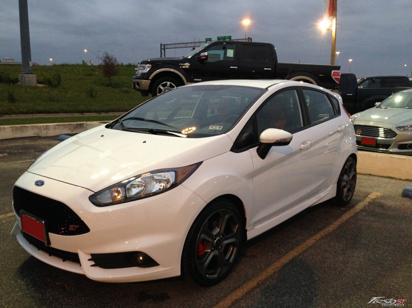 Ford Fiesta St White
